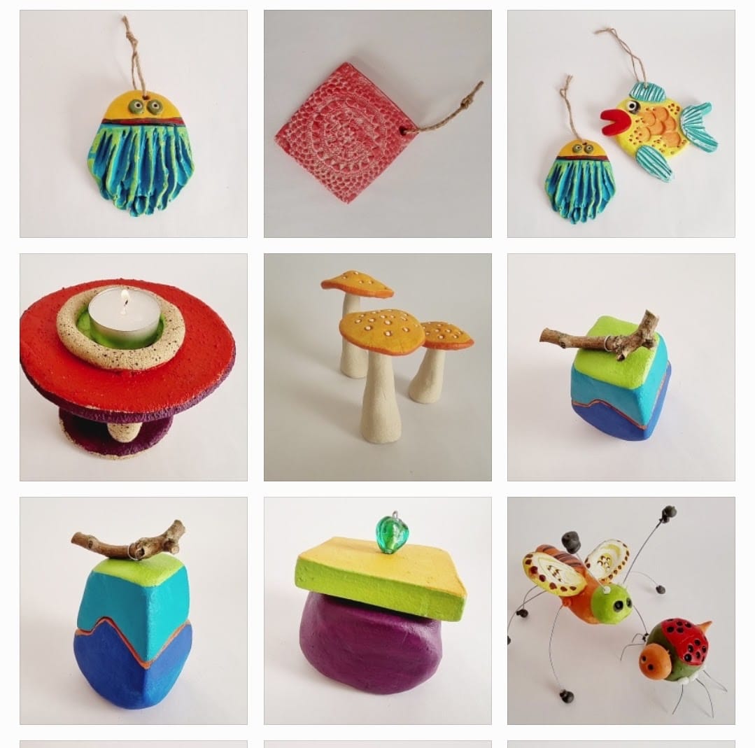 Online Course, Fun Clay Art for Kids - Wilma J Design
